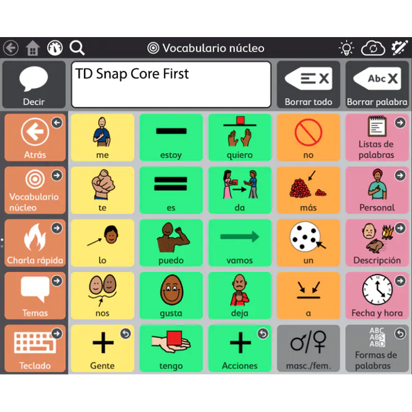 Tablero de Comunicación Digital TD Snap – OpenCluster Tech